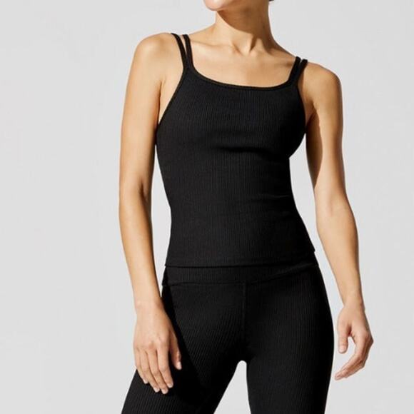 Carbon38 | Tops | Carbon38 Double Strap Tank | Poshmark